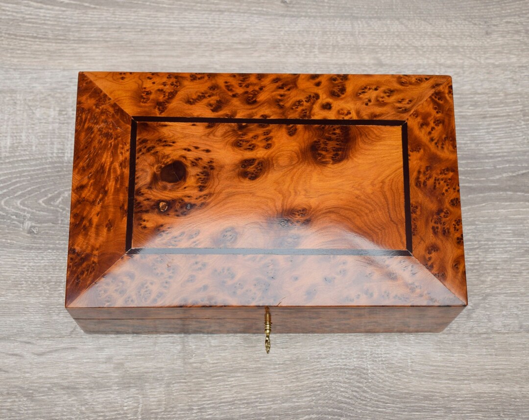 Wood Keepsake Box Wooden Keepsake Box Engraved 10x6 Solid Wood Box ...