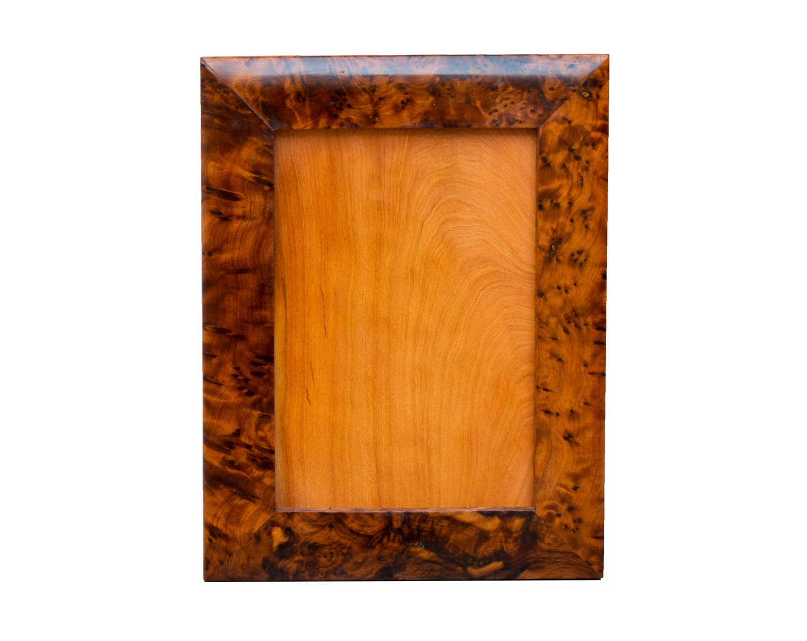 Photo Wood Frame Wood Burl Frame( One of Kind ) - Etsy