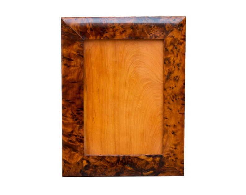 Photo Wood Frame Wood Burl Frame One of Kind - Etsy