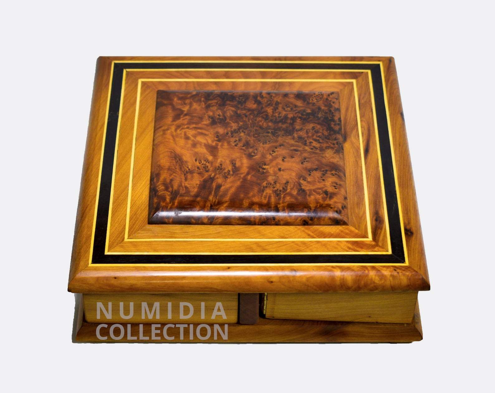 Secret Opening Box Wooden Magic Box Thuya Wood Jewerely Box Wooden Box ...
