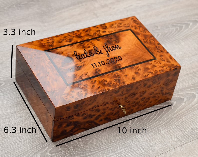 Wood Keepsake Box Wooden Keepsake Box Engraved - Etsy