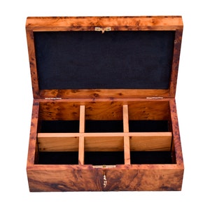 Keepsake Box Wood Burl Wooden Keepsake Box for Men Solid - Etsy