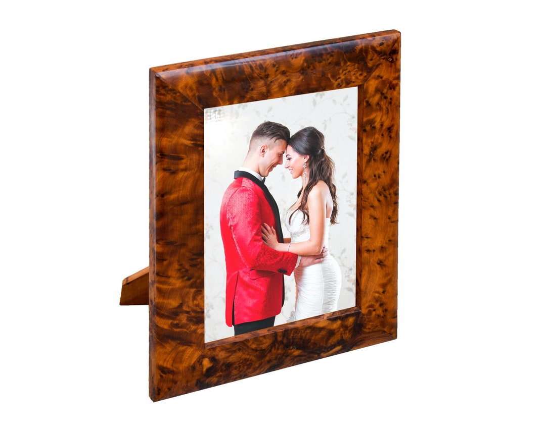 Photo Wood Frame Wood Burl Frame( One of Kind ) - Etsy