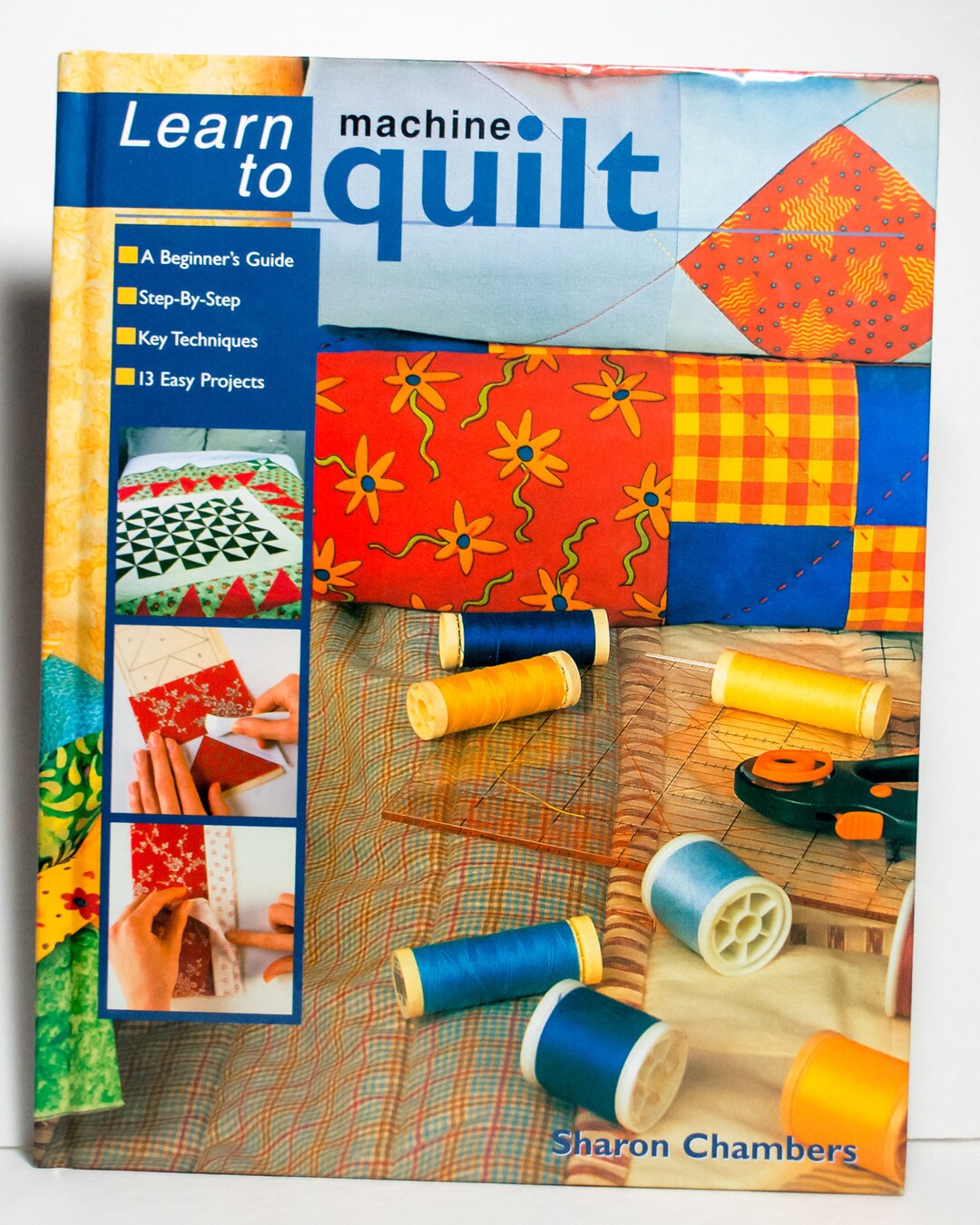 Learn to Machine Quilt Sharon Chambers 2005 EXC - Etsy