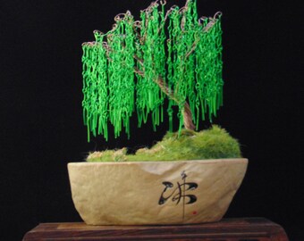 Drahtbaum Wire Tree Bonsai Drahtkunst Silber Silver | Etsy