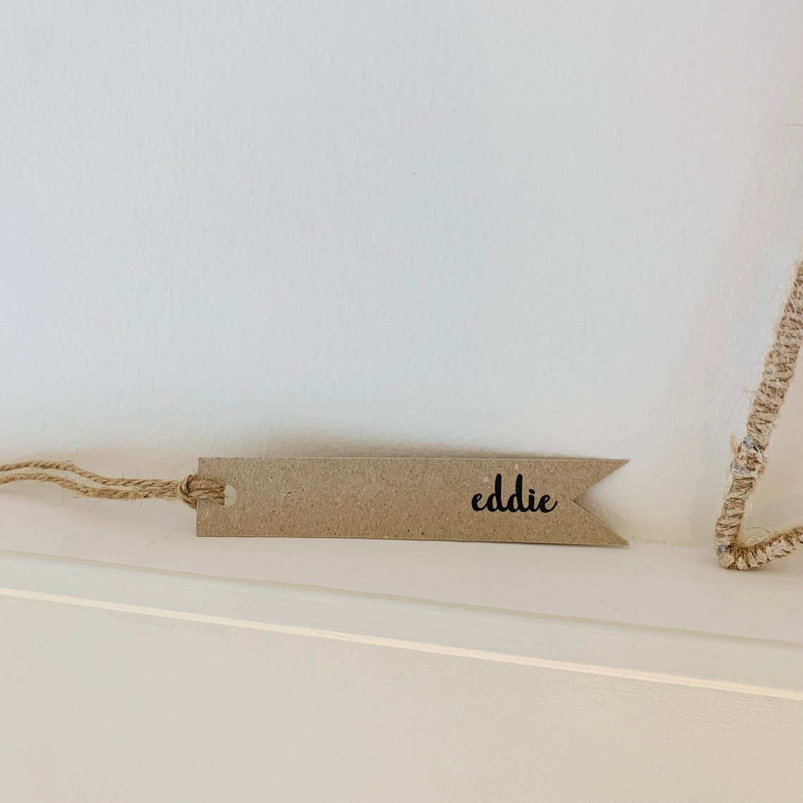 Personalised Gift Tags Kraft Brown or White Tags Wedding | Etsy