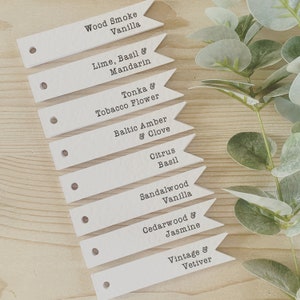 Personalised Gift Tags - Kraft Brown or White Tags - Wedding Favour ...