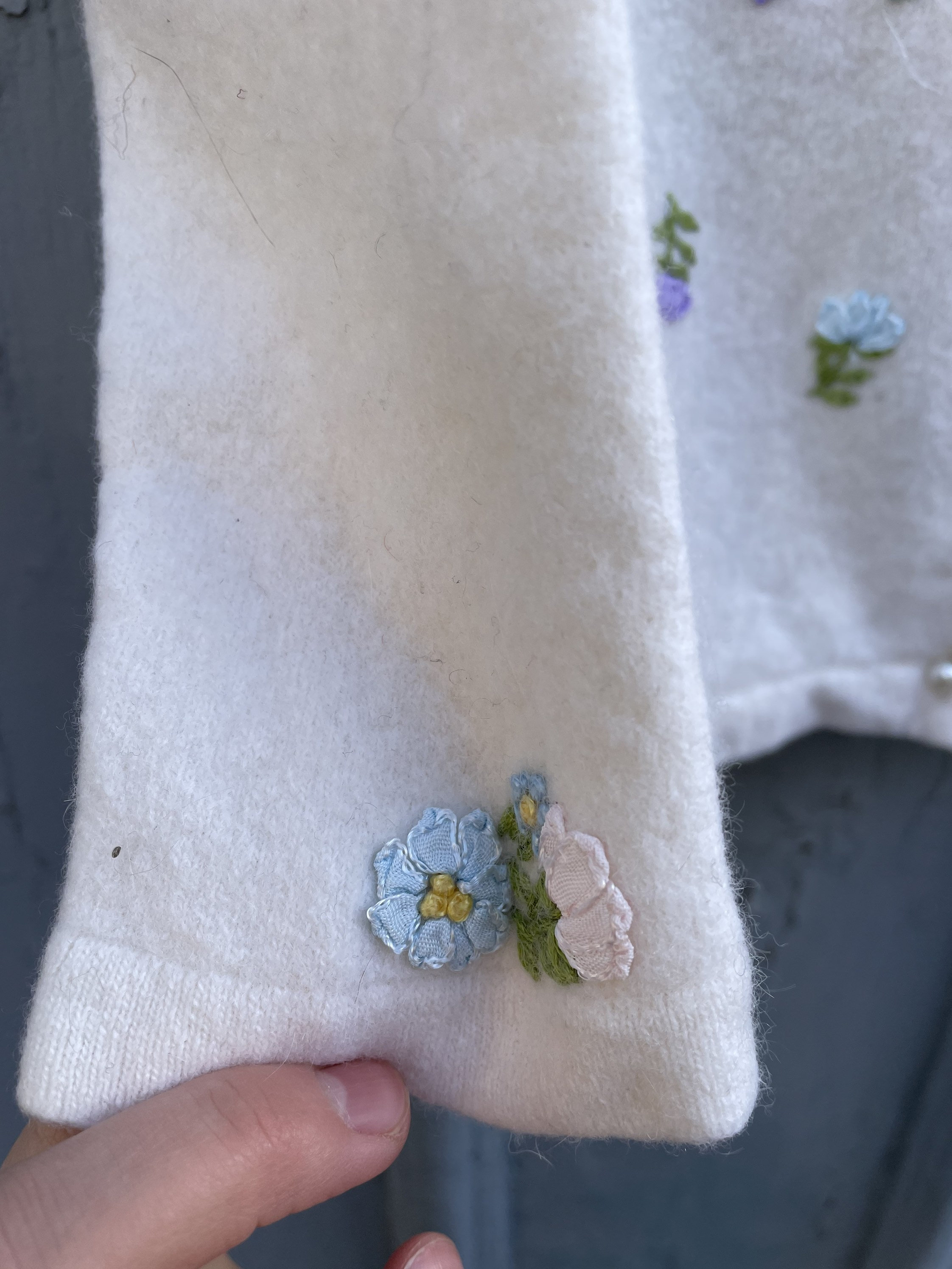 Vintage Simpsons Appliqué Lambswool Angora Cardigan Sweater - Etsy