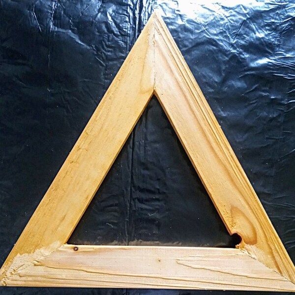 Triangle Wood - Etsy