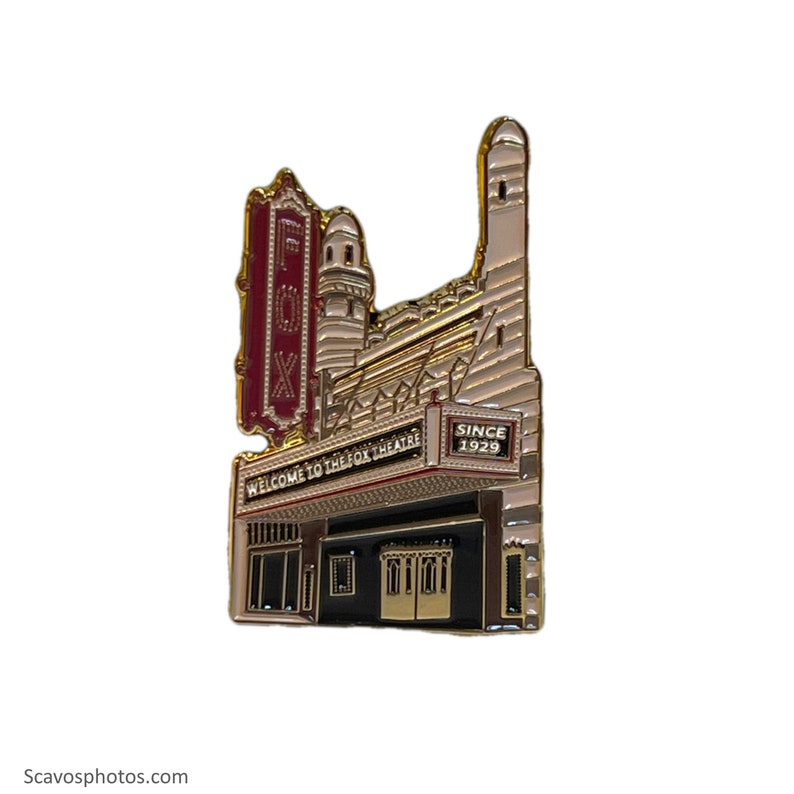Fox Theater Atlanta Pin 2 Collector Pin From Our - Etsy