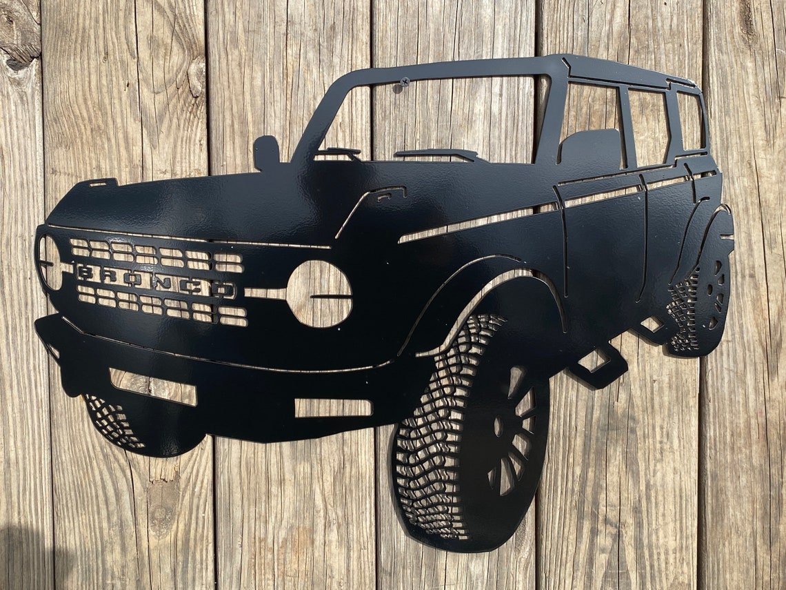Ford Bronco Sign - Etsy