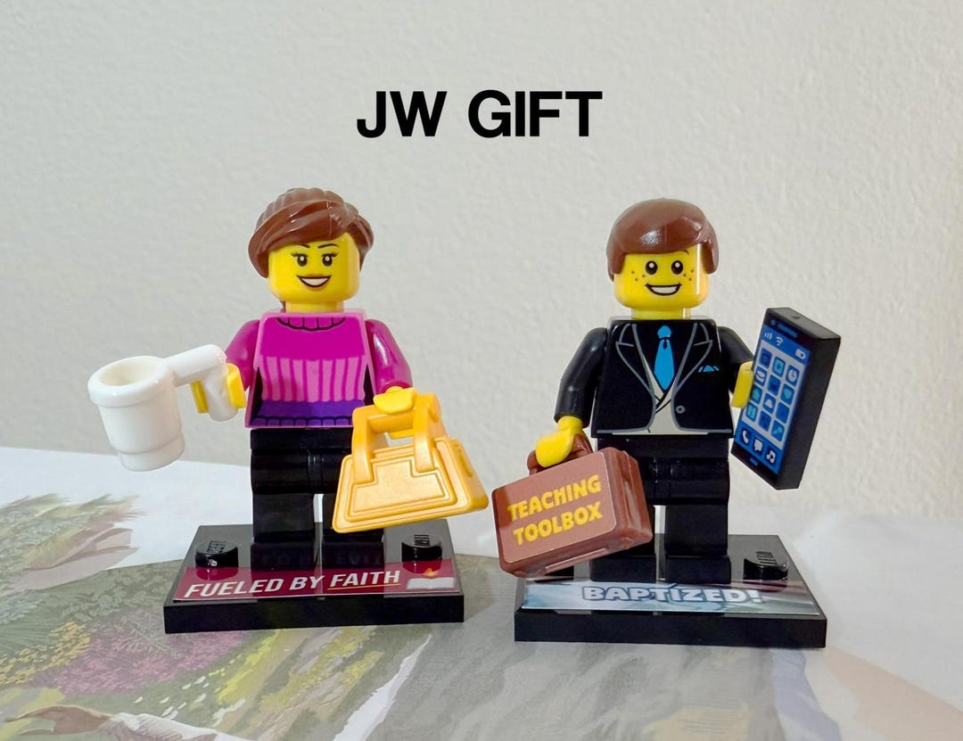 Field Ministry Minifigure Building Kit – JW Pioneer Gift – Male ...