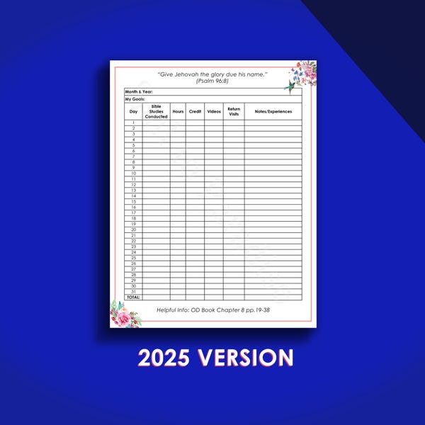 Jw Ministry - Etsy UK