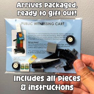 Custom Buildable Witnessing Cart Kit – Retro Minifigure & Briefcase - Etsy