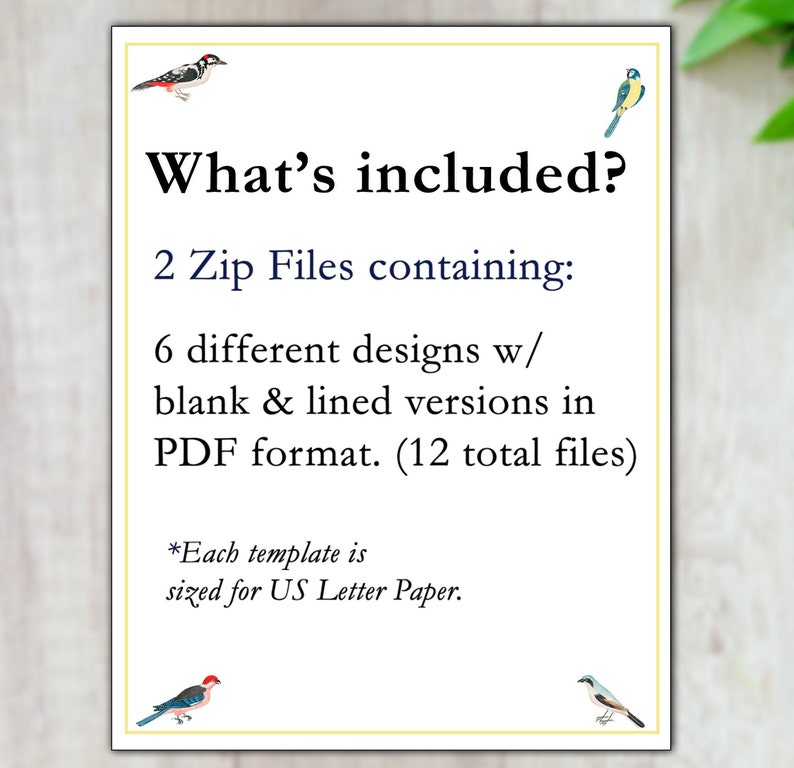 12 File Bundle JW Letter Writing Stationery Writing Paper JW Stationary ...