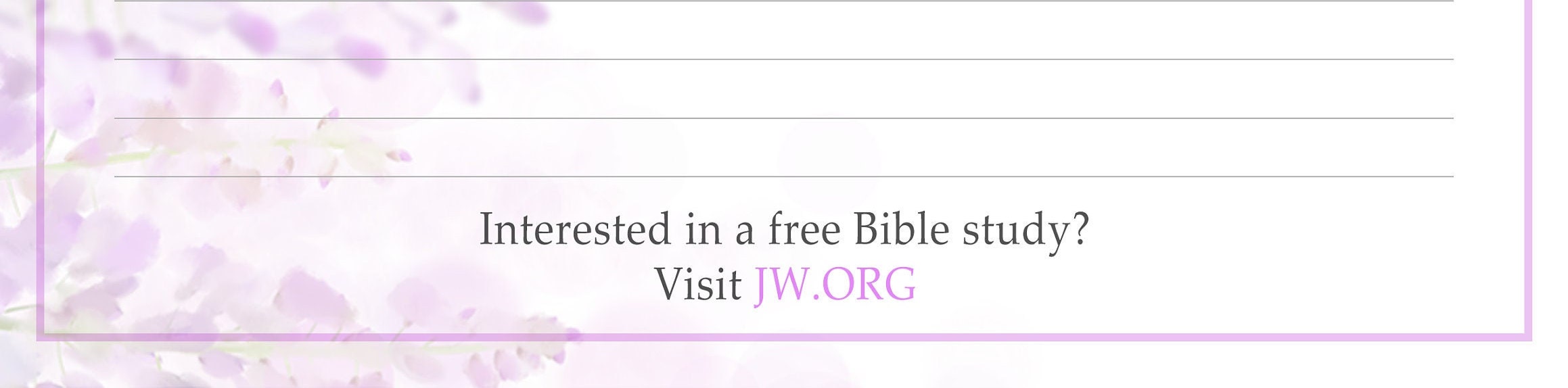 Bible Study Campaign Letter Writing Stationery, Ruled & Blank Version ...