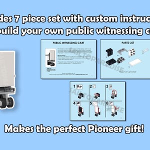 Custom Buildable Public Witnessing Cart Kit – Choose Compact or ...