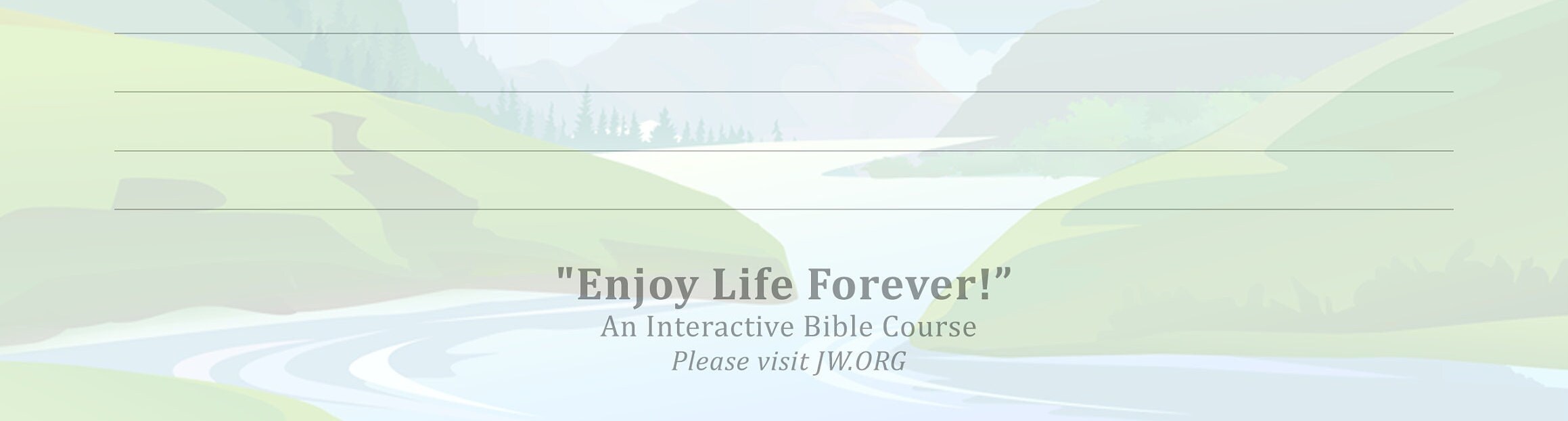 Enjoy Life Forever Campaign Letter Writing Stationery, Ruled & Blank ...