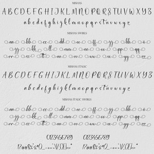 Cursive Font Font for Cricut Script Font Modern - Etsy