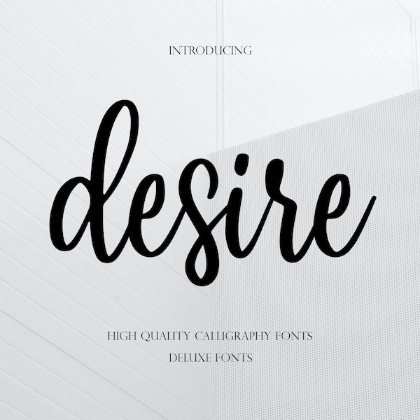Calligraphy Font - Etsy