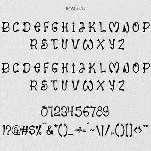 Font for Logo, Font for Photoshop, Printable Font, Font Download ...