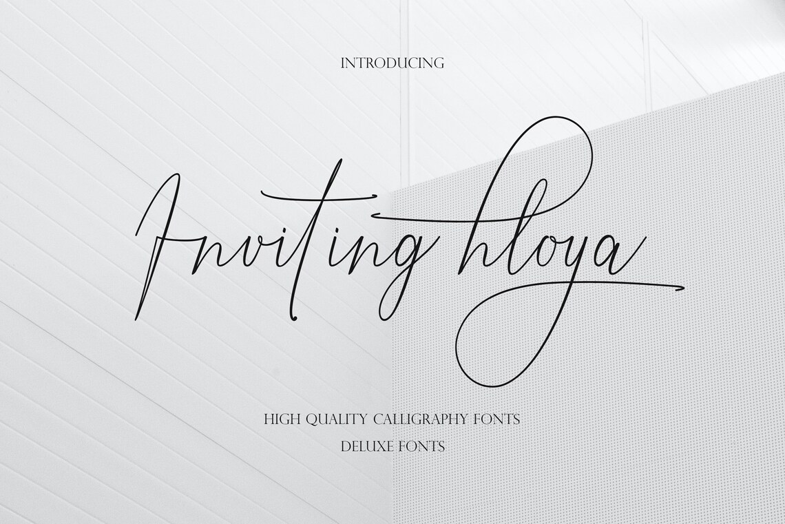 Invitation Font Calligraphy Font Wedding Font Script Font - Etsy