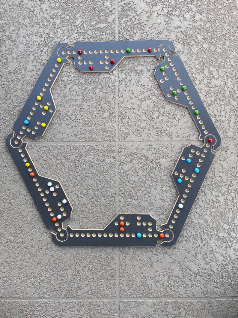 Marble Game, Jokers and Marbles, Pegs and Jokers - Etsy