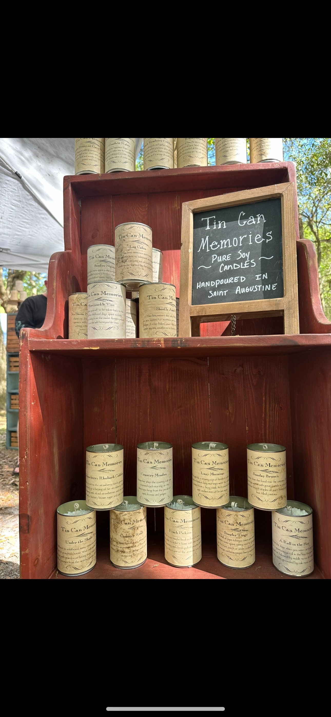 Personalized Soy Candles in Recycled Tin Cans - Etsy