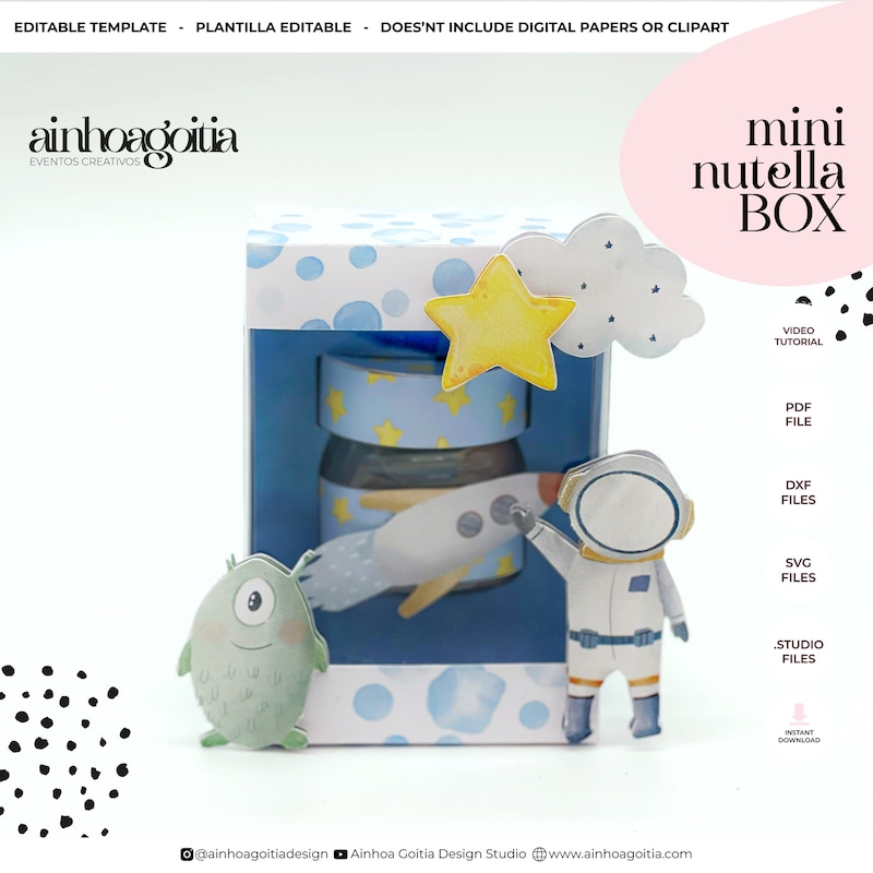 Personalized nutella gift box - Etsy.de