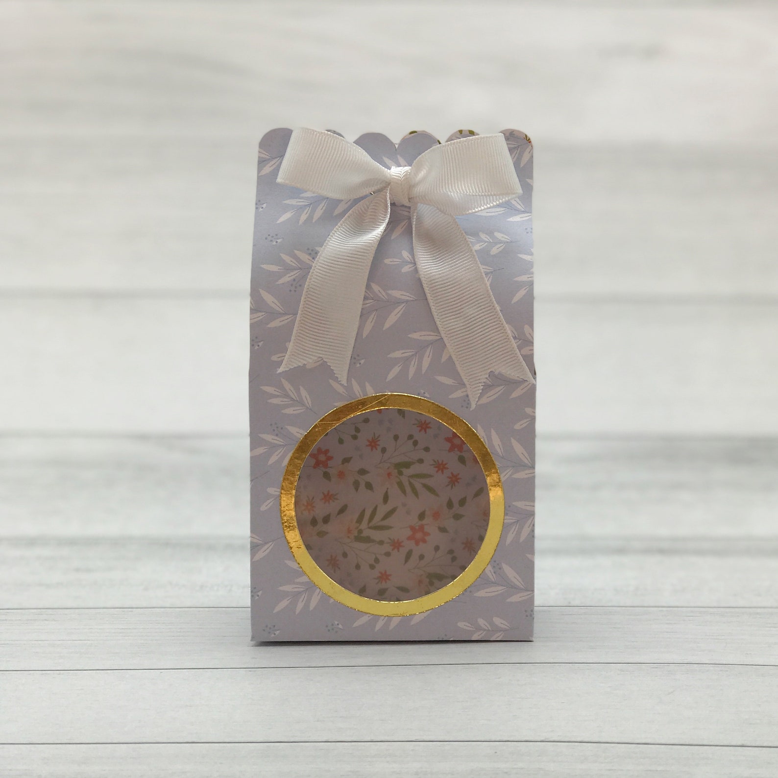 Favor Window Box Digital Template SVG With Video Tutorial | Etsy