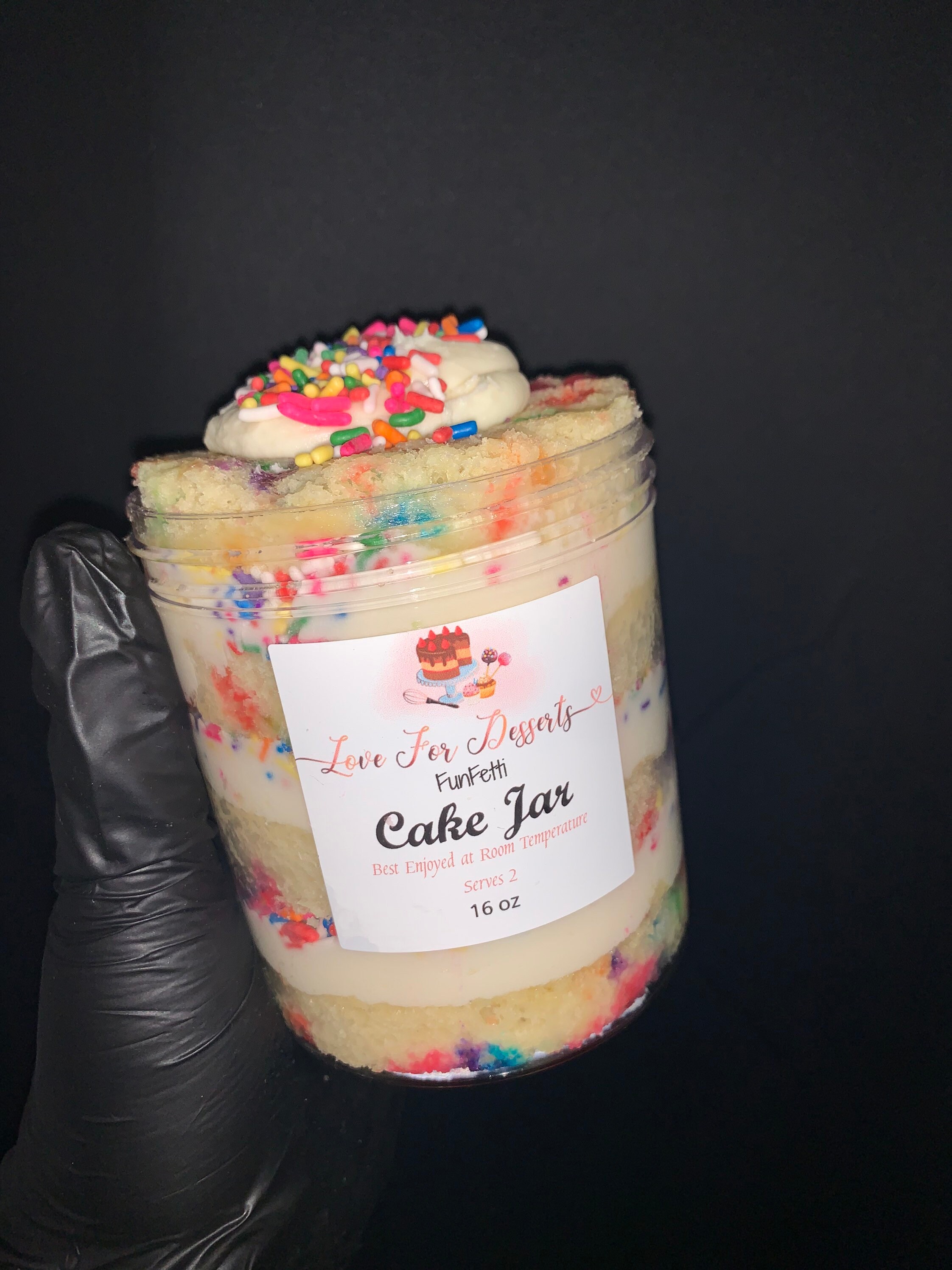 Funfetti Cake Jar - Etsy