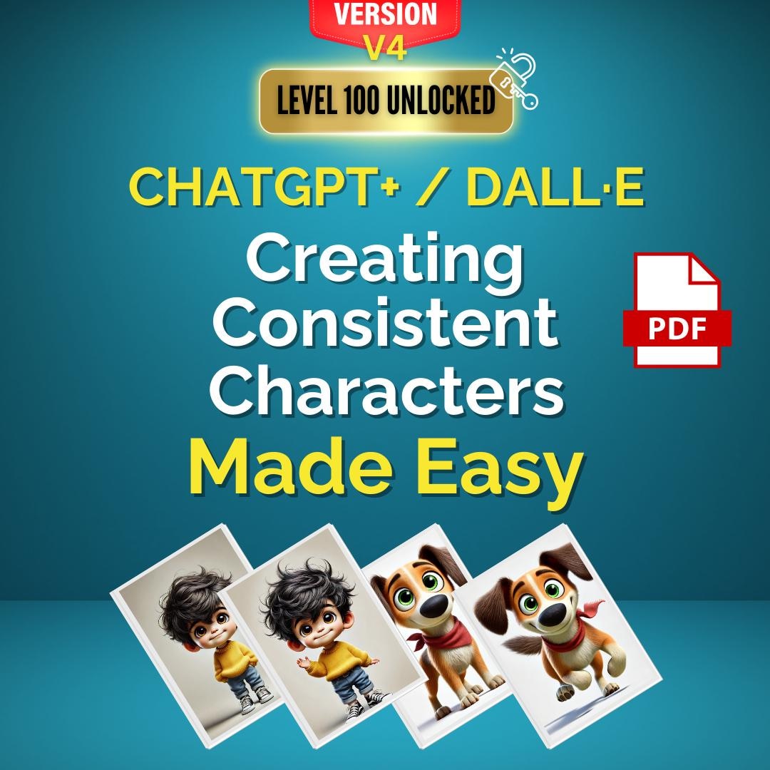 Create Consistent Characters Chatgpt DALLE How to Guide PDF Guide - Etsy New Zealand