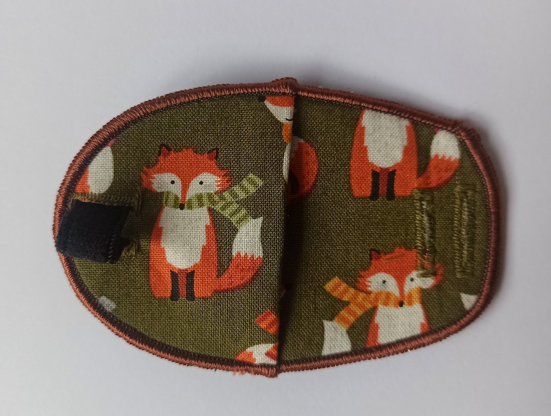 Foxy Reusable Cloth Fabric Eye Patch for Kids With Lazy Eye, Squint ...