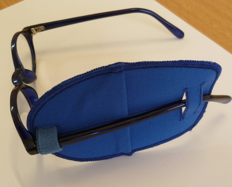Royal Blue Reusable Cloth Eye Patch for Treatment of Lazy Eye - Etsy
