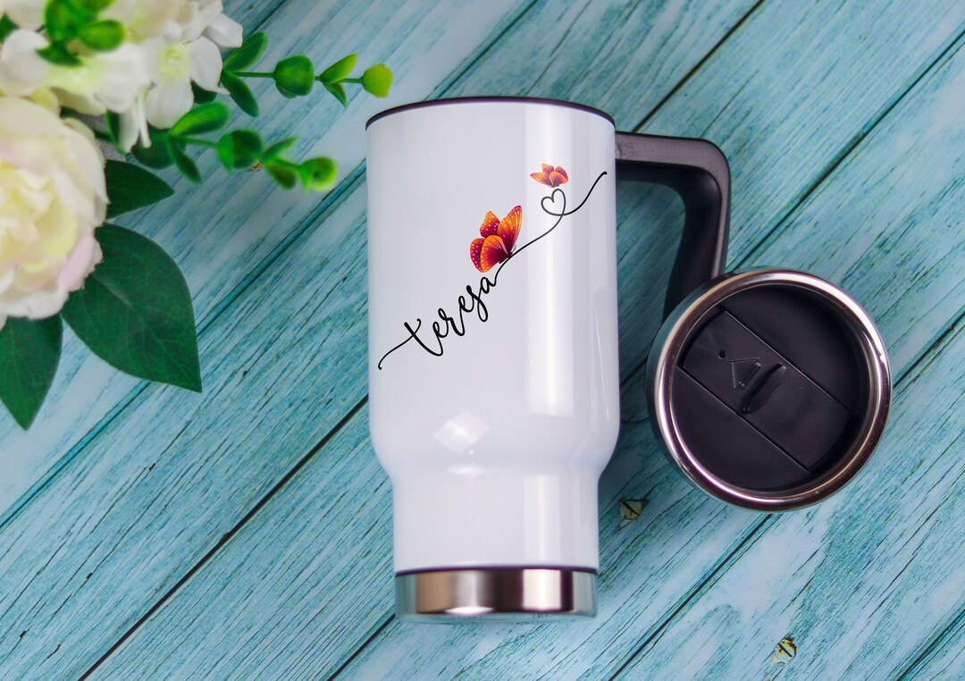 Travel Mugs, Custom Travel Mug, Gifts for Her, Custom Name Travel Mug ...