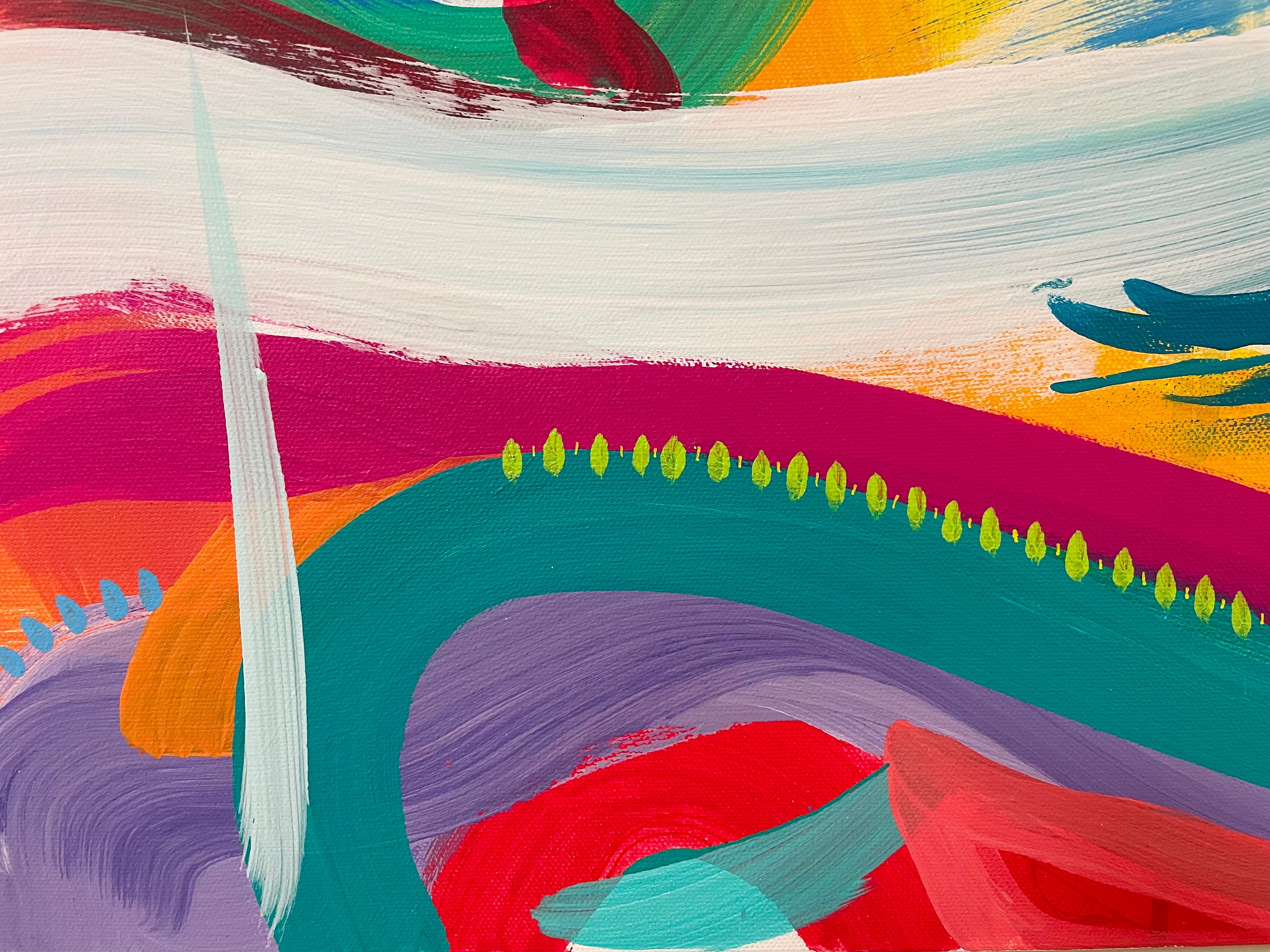 Flow-abstract Painting - Etsy