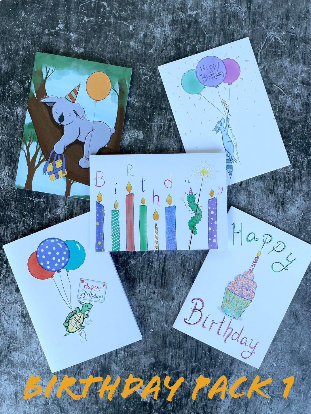 Birthday Packs - Etsy