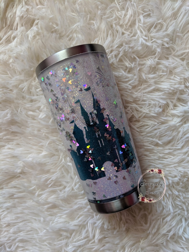 custom-snowglobe-tumbler-storyboard-tumbler-castle-my-happy-etsy