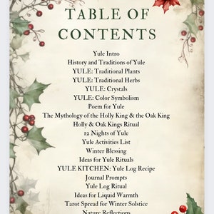 Yule: A Guide to Celebration of the Winter Solstice - Etsy