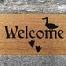 Rune Symbol Doormat Love, Family Protection and Happiness House Warming ...