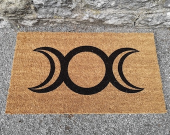 Spiral Goddess Door Mat / Doormat / Witchcraft Gift / Wiccan | Etsy