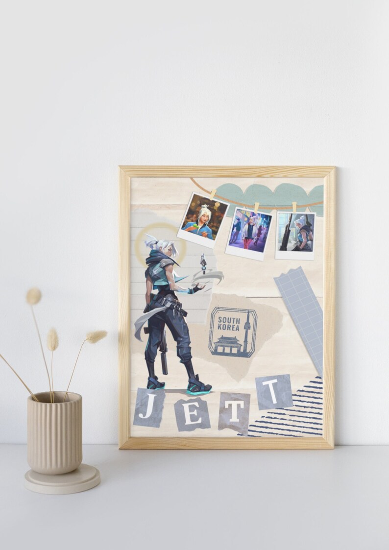 JETT Valorant Poster - Etsy