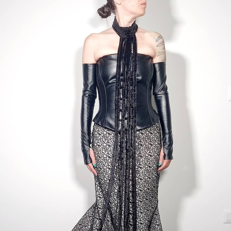 Padme Black Dress - Etsy