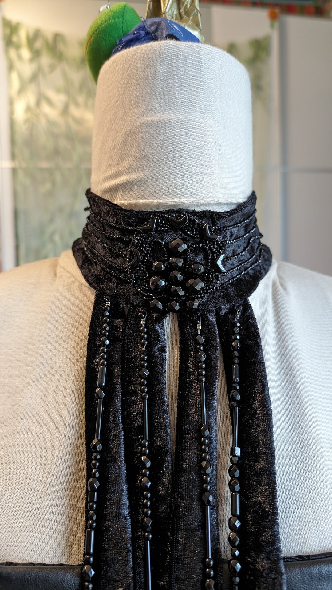 Padme Amidala Tailormade Beads Necklace Scarf, Dinner Dress Neckpiece ...