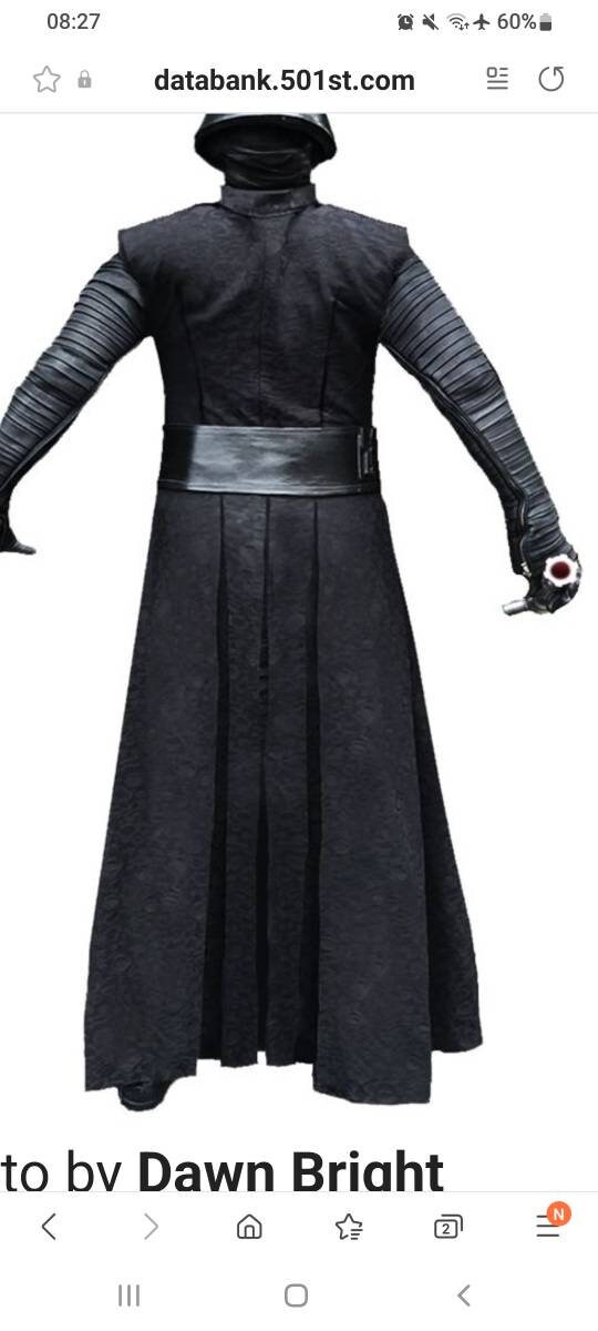 Kylo Ren Starkiller Base Robe Coat 501'st Approved Made - Etsy