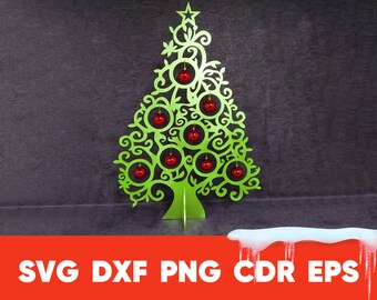 Angel Christmas Tree Topper SVG Cut Files. Vector Cnc DXF - Etsy