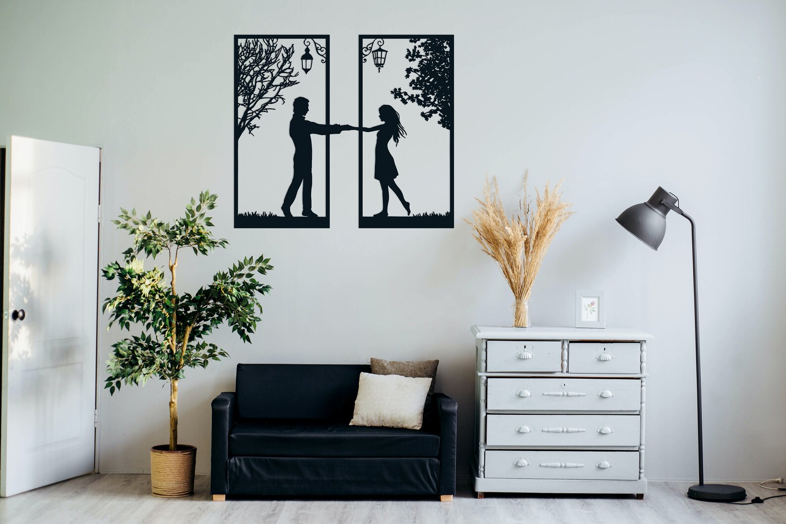 Love Pano Wall Decor Svg for Home and Wedding Party | Etsy