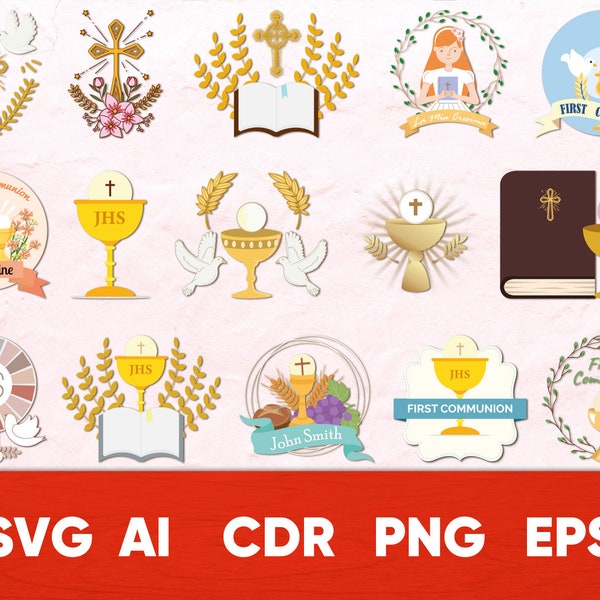 Communion Svg - Etsy