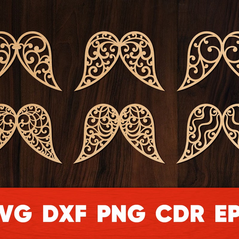 Angel Wings Svg - Etsy