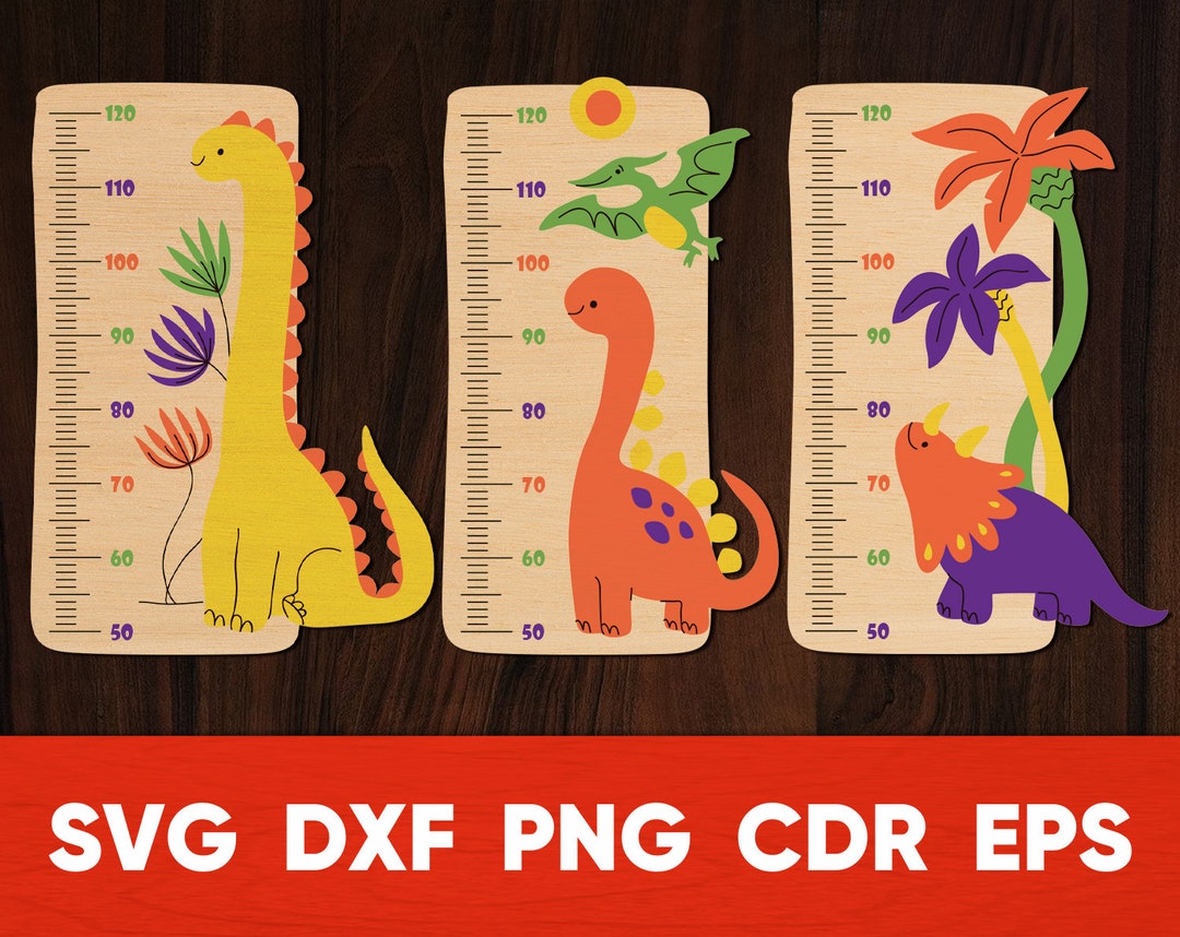 Growth Chart Ruler CM Svg File for Laser Cut Growth Chart - Etsy